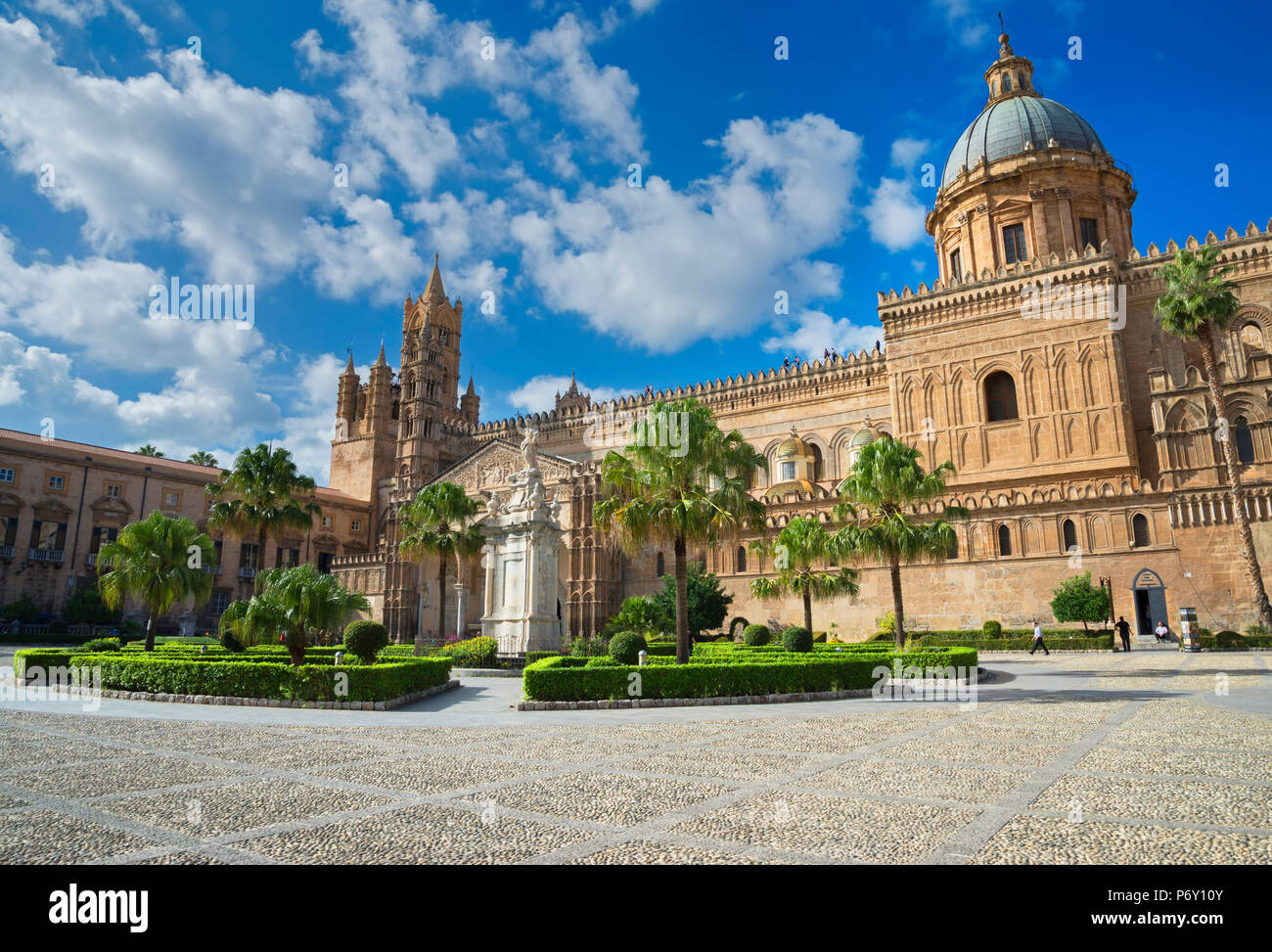 Palermo Cathedral, Palermo, Sicily, Italy, Europe Stock Photo - Alamy
