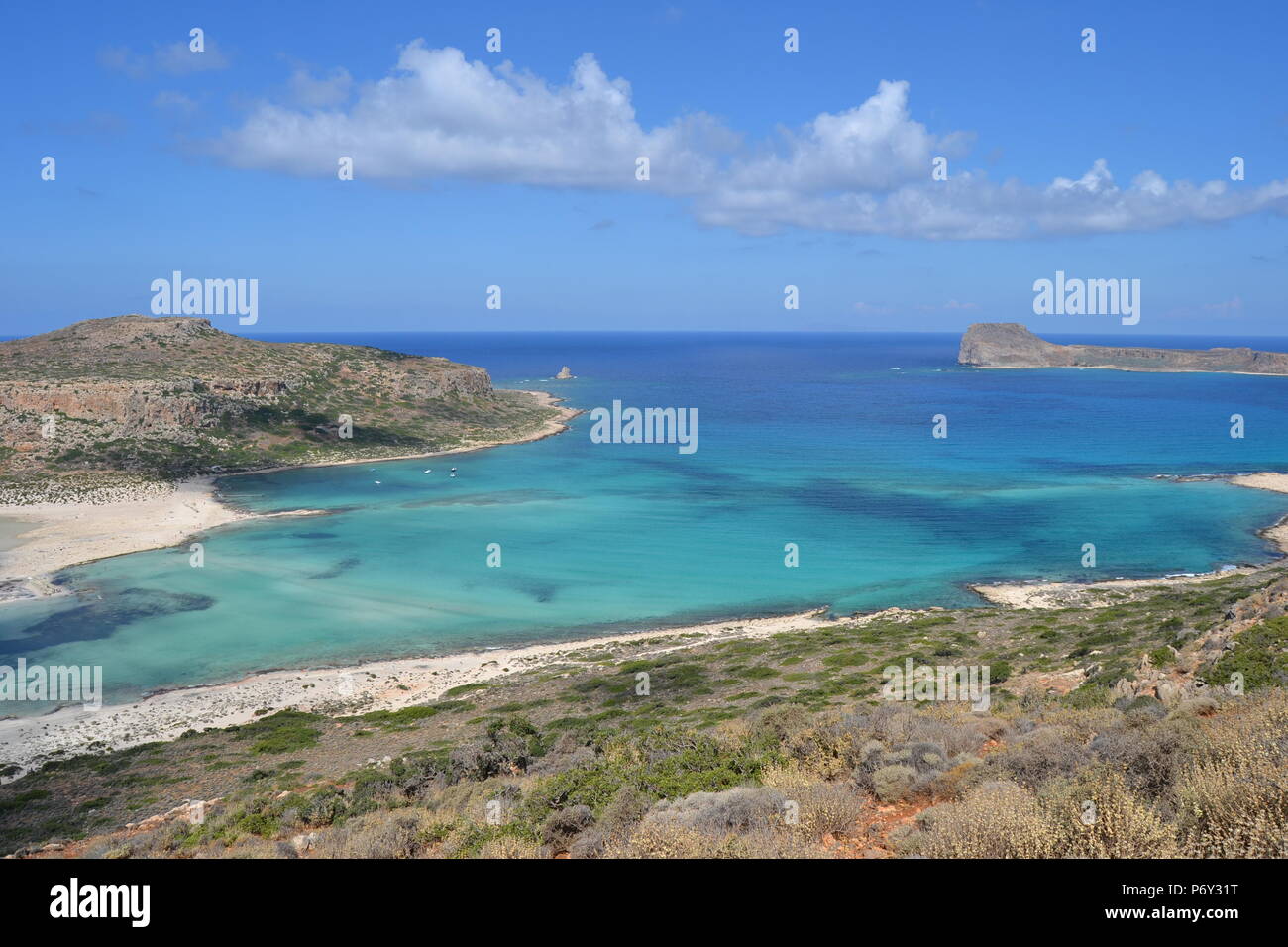 Balos beach, Greecee Stock Photo - Alamy