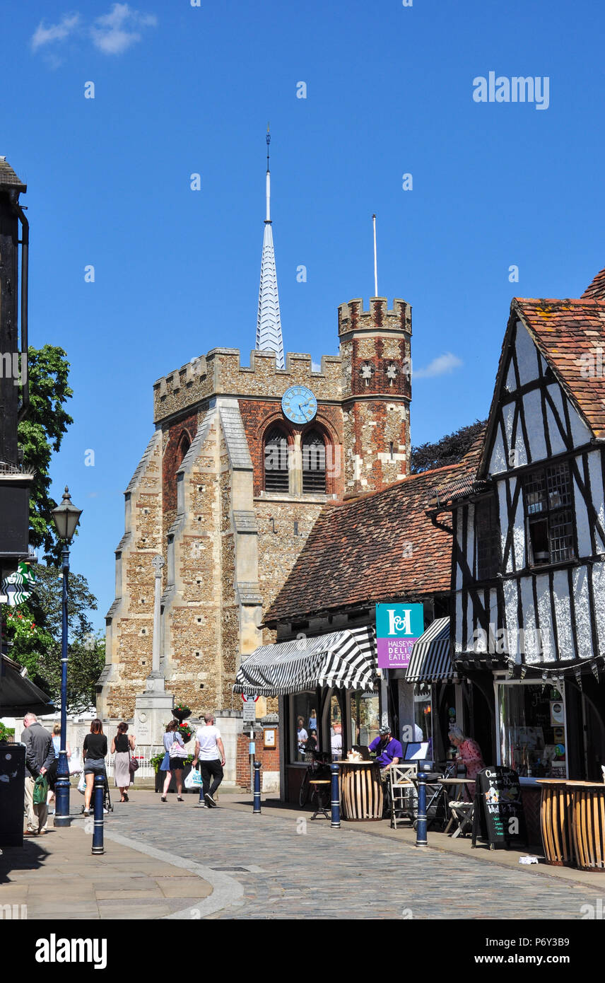 Market place hitchin hi-res stock photography and images - Alamy