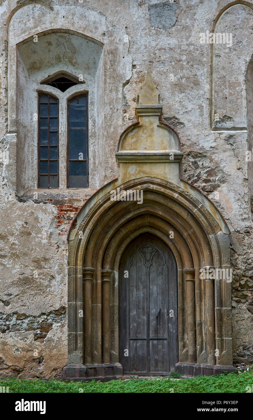 Late romanesque village church from the XIIIth century with early ...