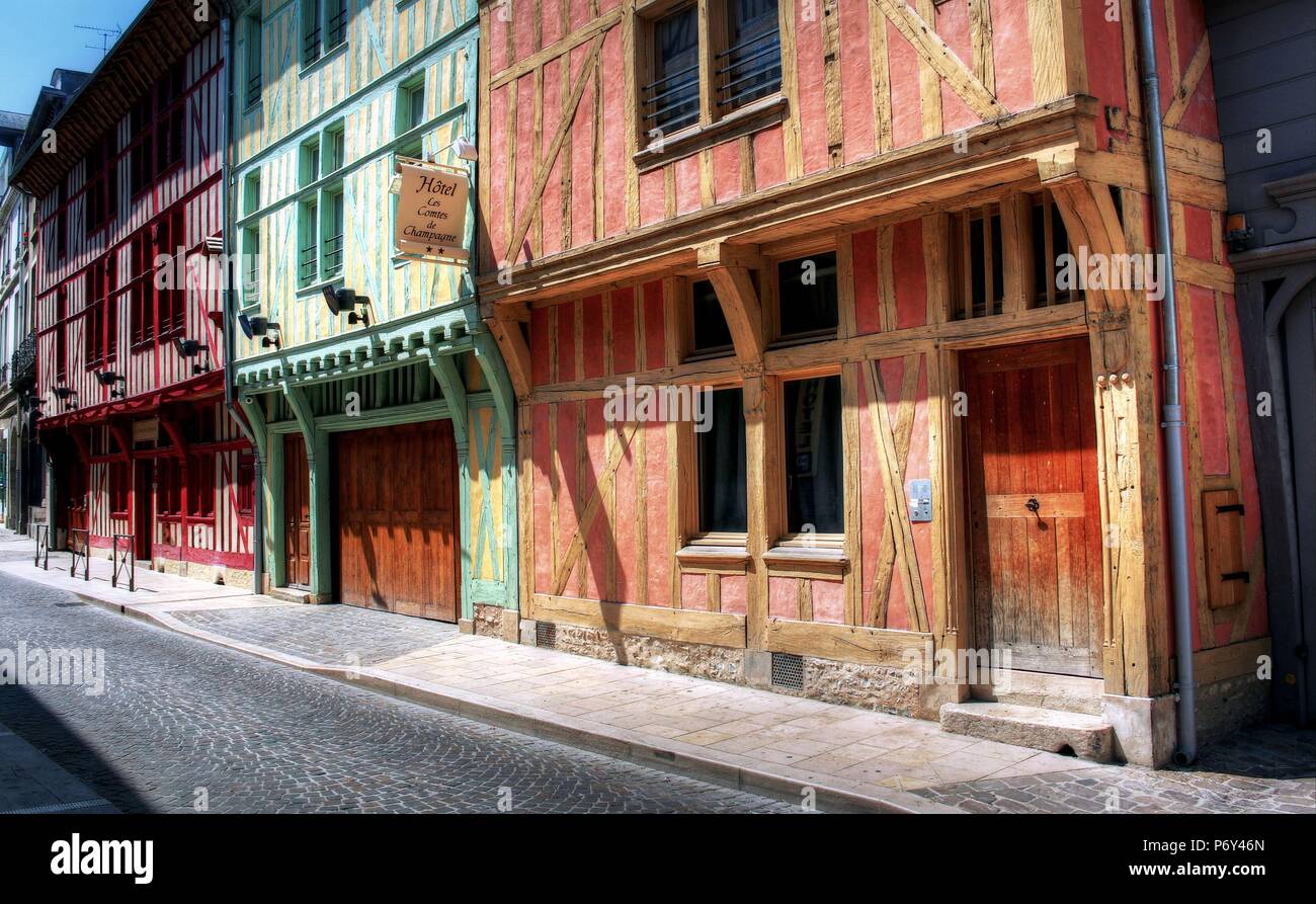 Various colors in a French landscape in summertime Stock Photo - Alamy