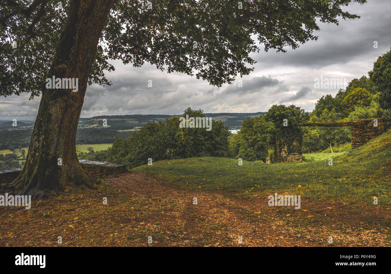 French rural landscape with trees in the summer Stock Photo - Alamy