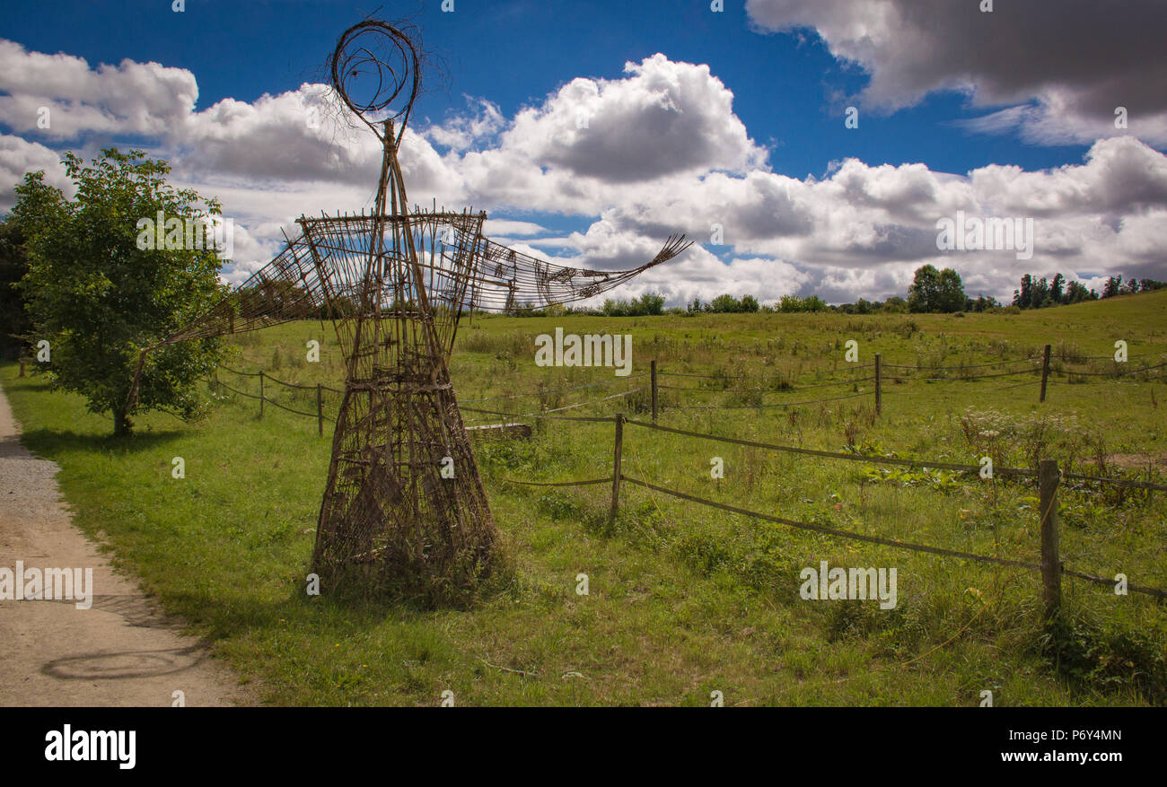 French landscape in summer in France Stock Photo - Alamy
