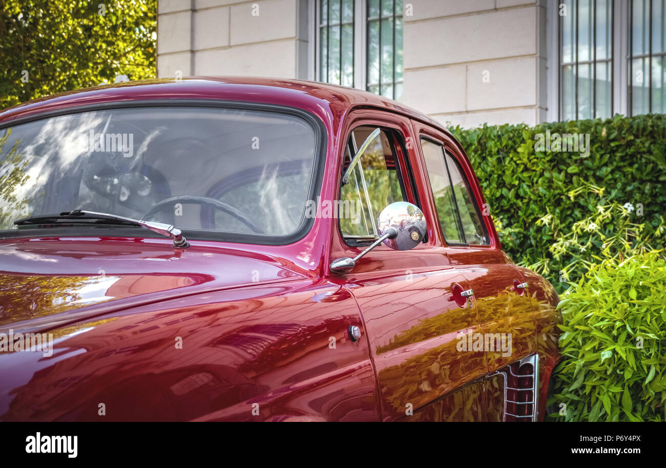 car on the street in france Stock Photo - Alamy