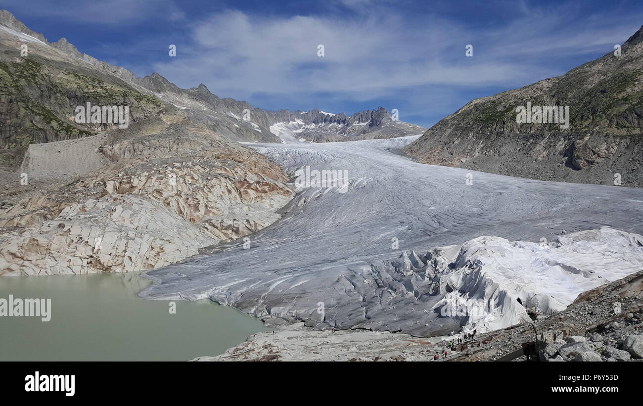 Glacial ice melting on mountais of iceland Stock Photo - Alamy