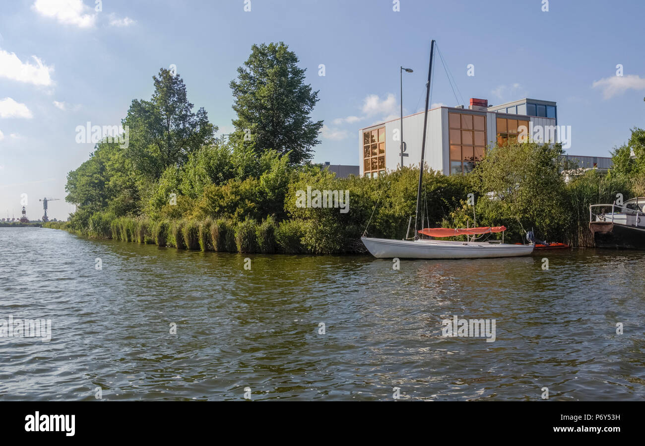 Dutch nature landscape around Amsterdam on a spring day Stock Photo - Alamy