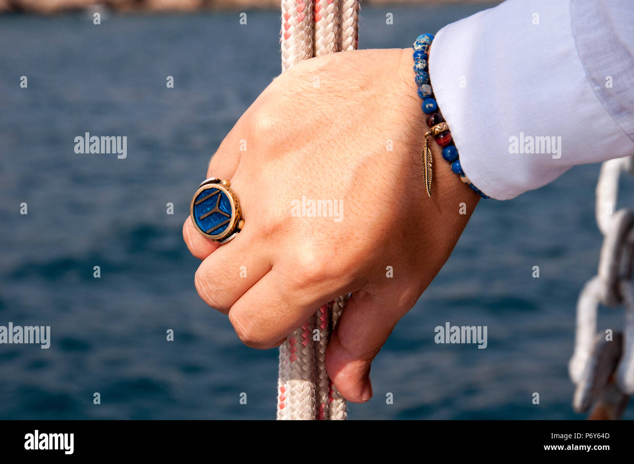 Sailor hand hi-res stock photography and images - Alamy