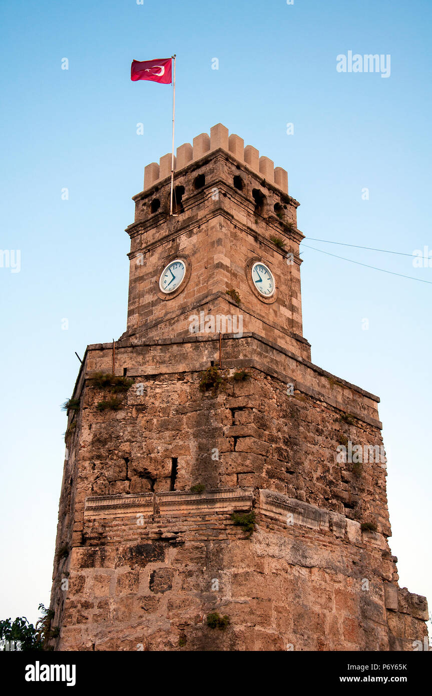 Antalya clock tower hi-res stock photography and images - Alamy