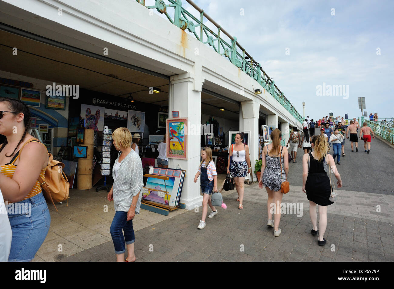 Seaside Shops on Brighton Beach, English Seaside Town, Brighton & Hove ...