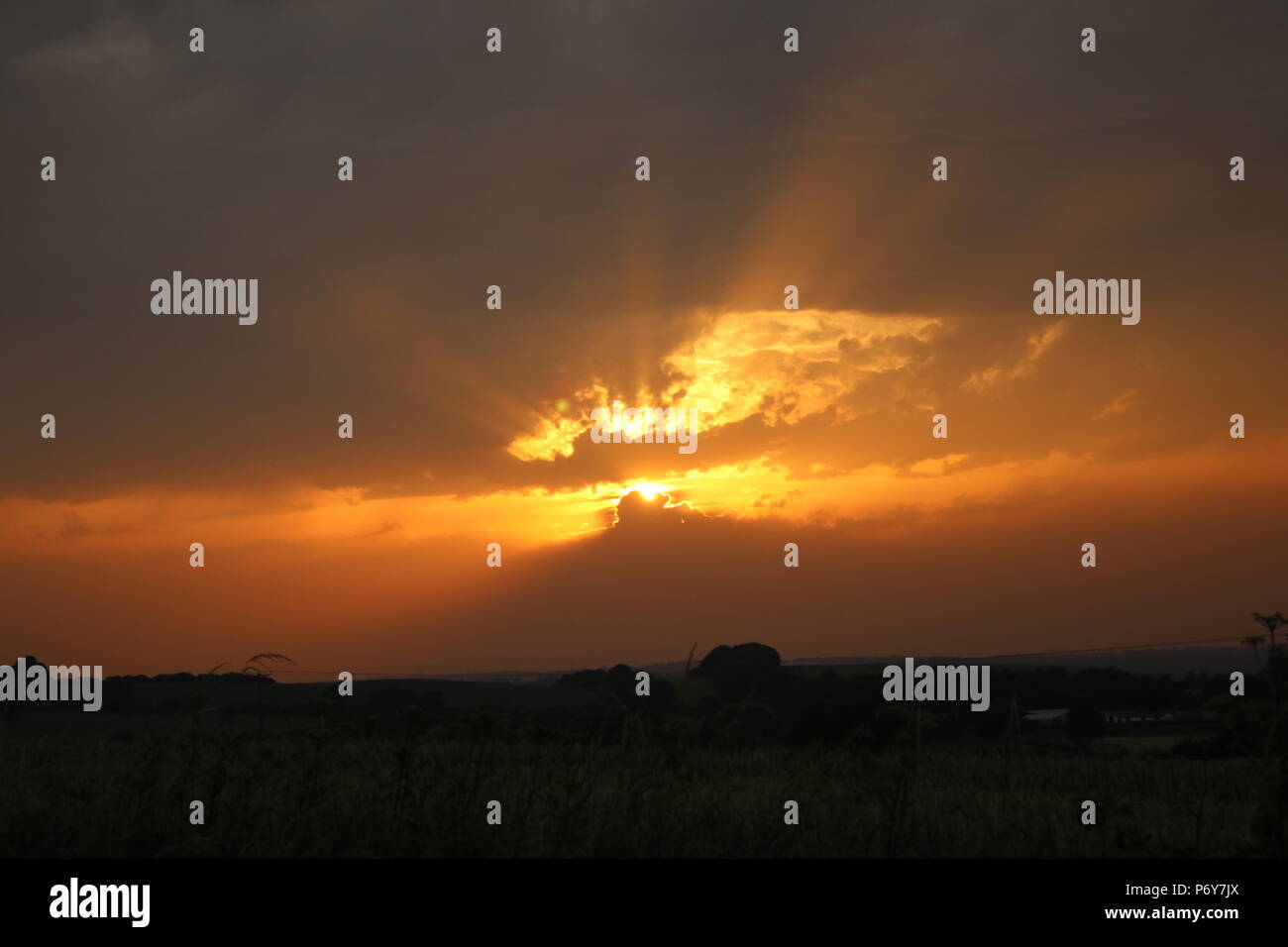 Blinding sun rays hi-res stock photography and images - Alamy