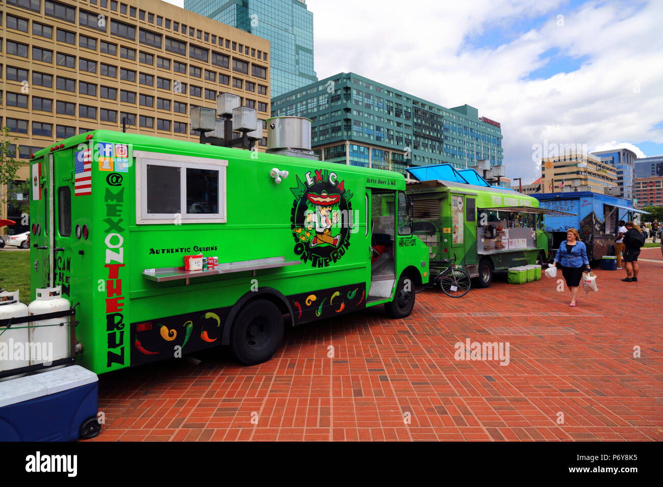 Baltimore food truck hi-res stock photography and images - Alamy