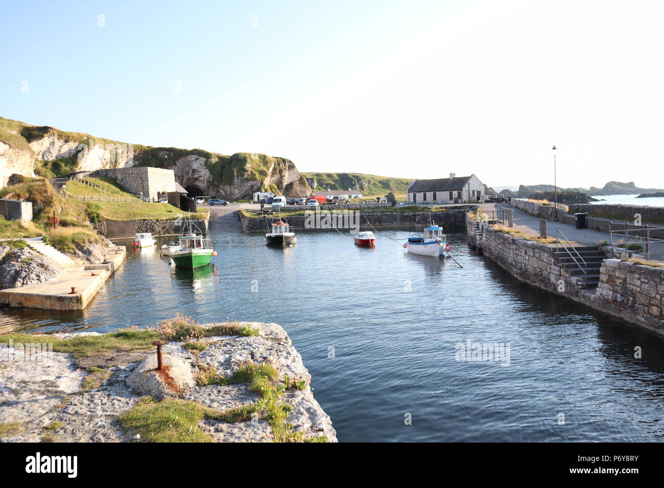 Ballintoy harbour hi-res stock photography and images - Alamy