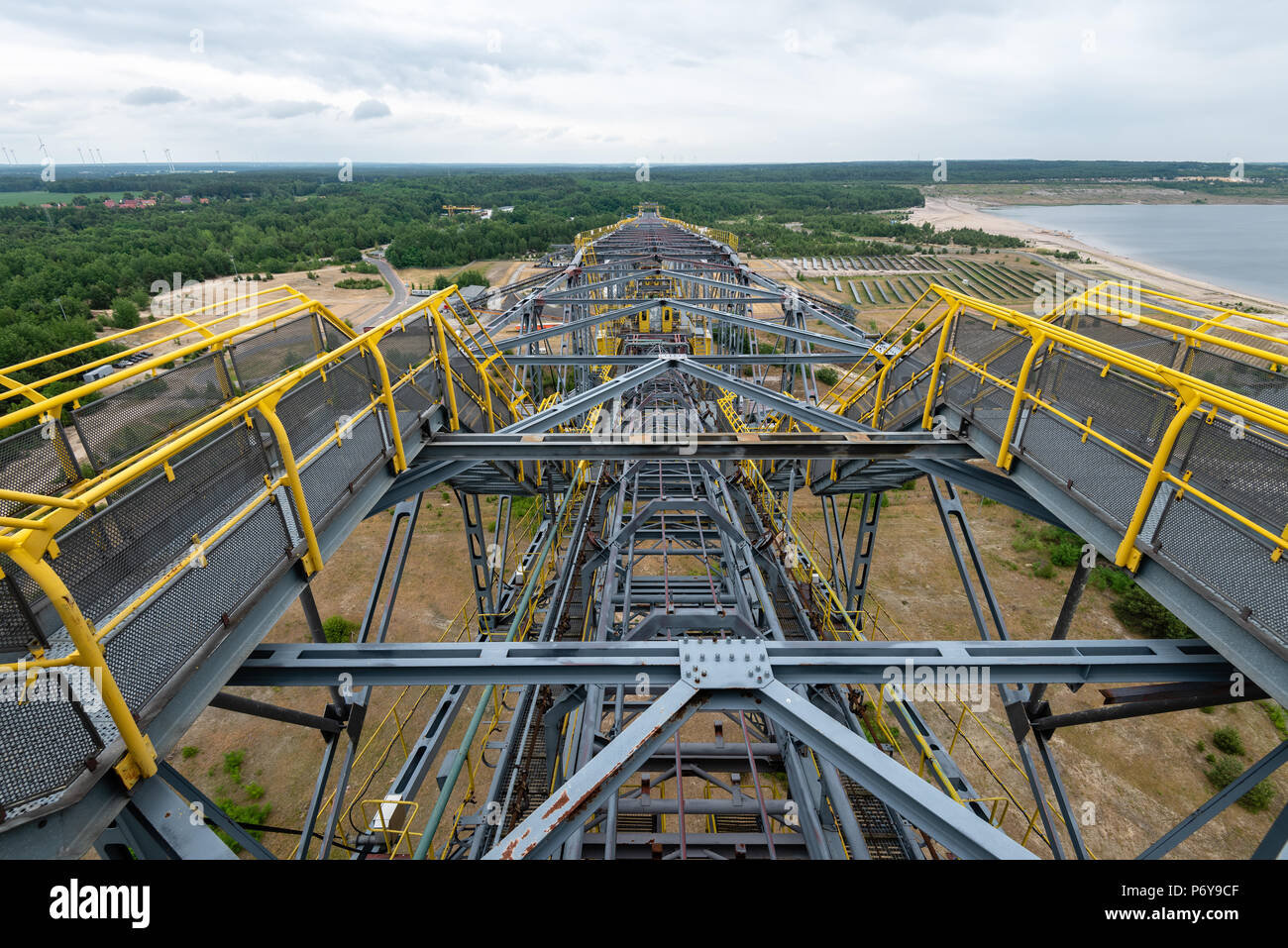 F60 is the series designation of five overburden conveyor bridges used ...