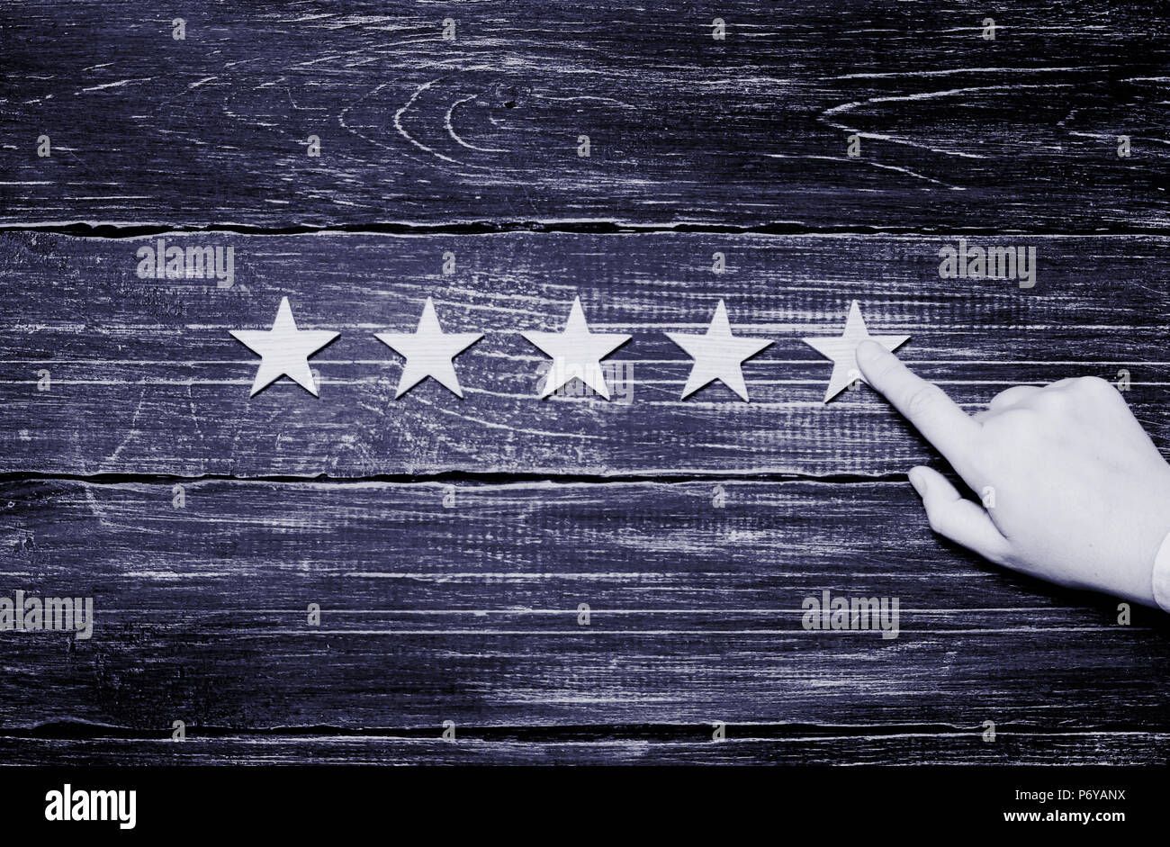 Top five on black hi-res stock photography and images - Alamy