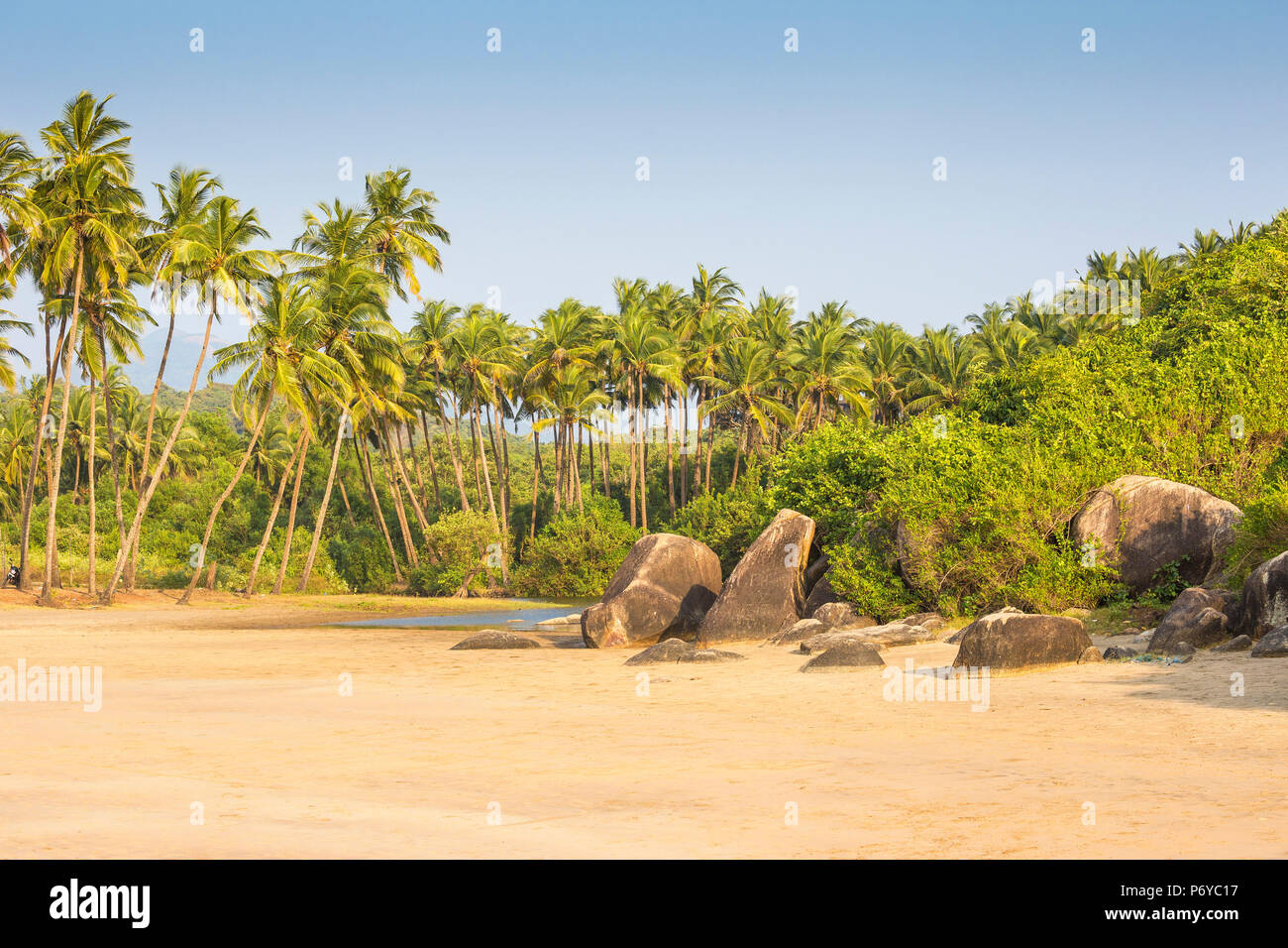 India, Goa, Agonda Beach Stock Photo - Alamy