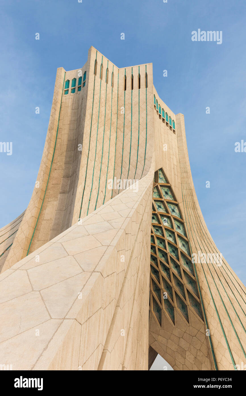 Iran, Tehran, Azadi Tower, Freedon Tower Monument Stock Photo - Alamy
