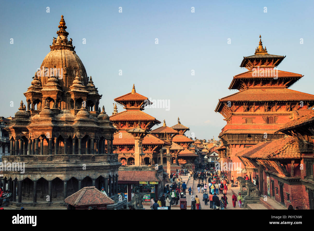 Nepal, Kathmandu, Patan (UNESCO Site), Durbar Square Stock Photo - Alamy