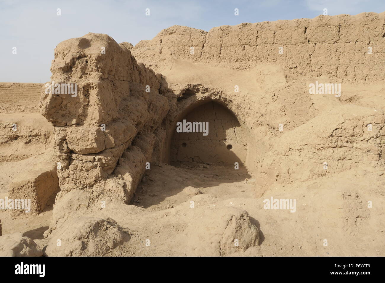 Narin Qal'eh or Narin Castle, Meybod, Iran Stock Photo - Alamy