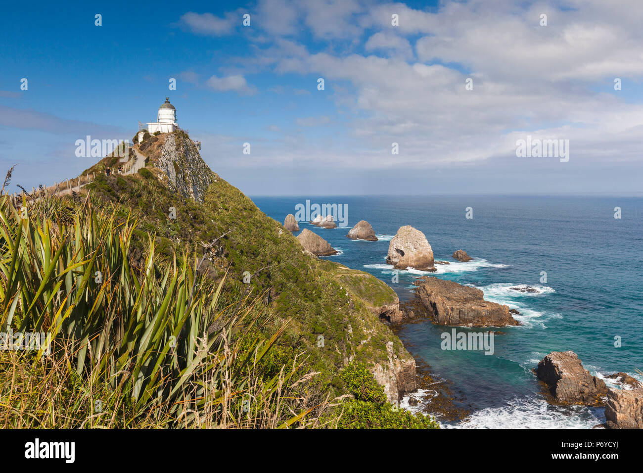 New Zealand, South Island, Southland, The Catlins, Nugget Point ...