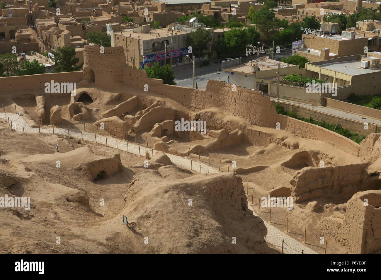 Narin Qal'eh or Narin Castle, Meybod, Iran Stock Photo - Alamy
