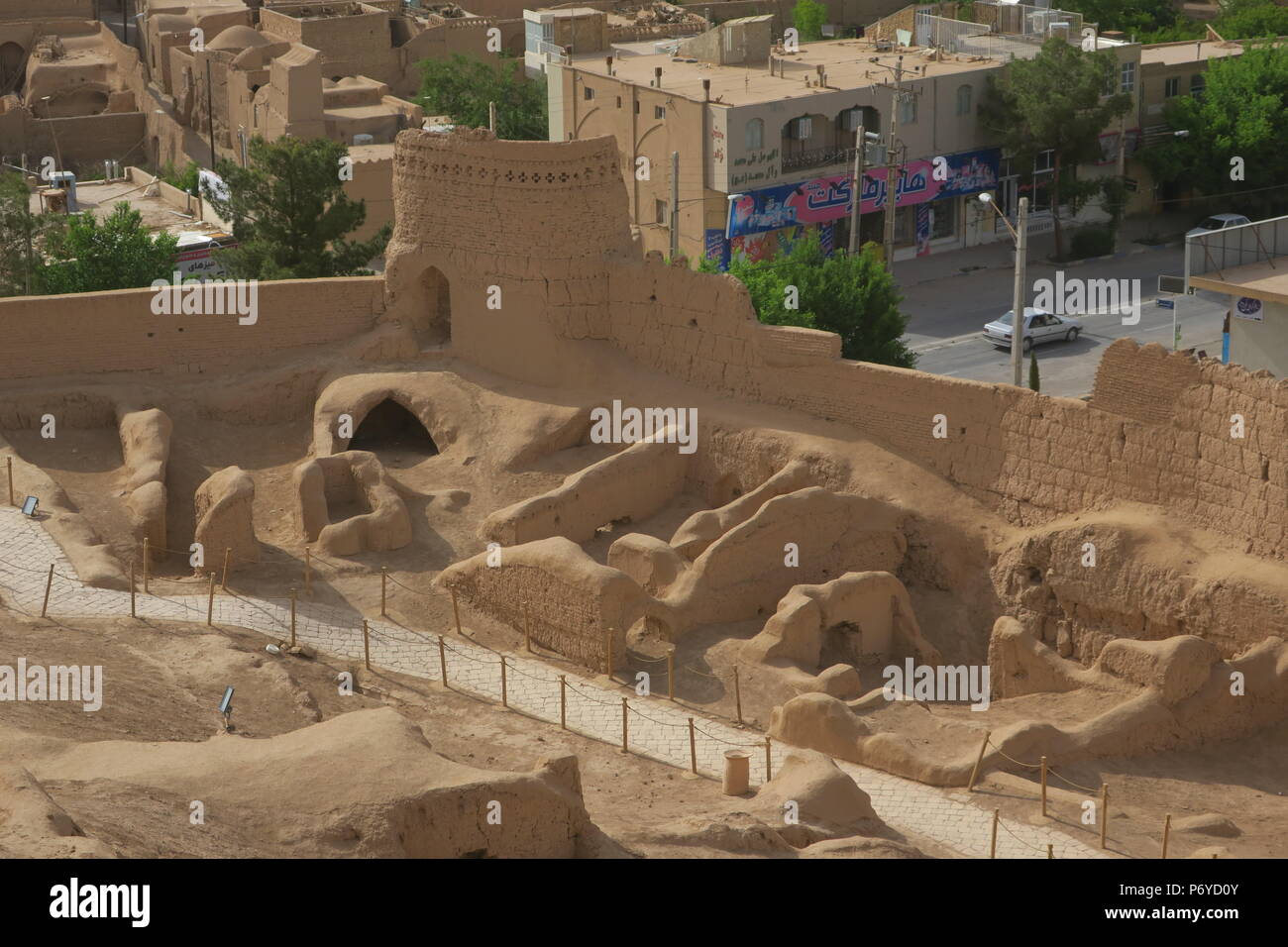 Narin Qal'eh or Narin Castle, Meybod, Iran Stock Photo - Alamy