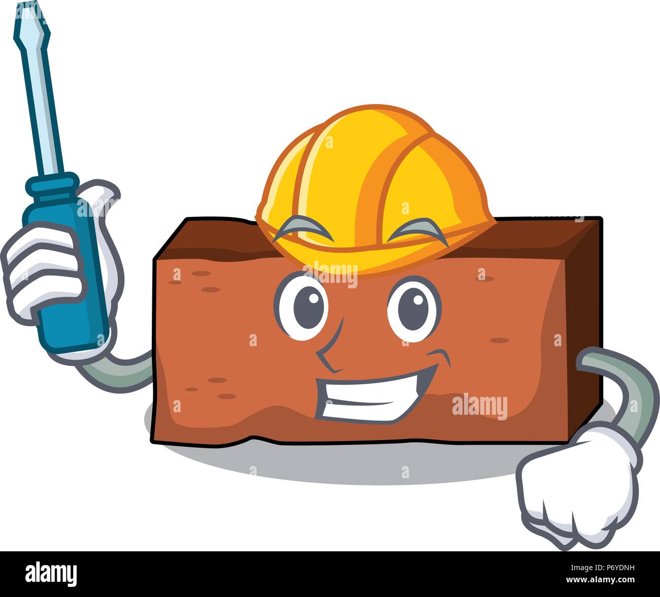 Automotive brick mascot cartoon style Stock Vector Image & Art - Alamy