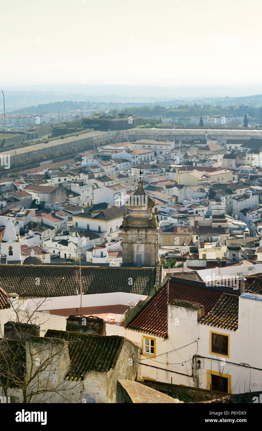The city of Elvas and his 17th century fortifications, the biggest city ...