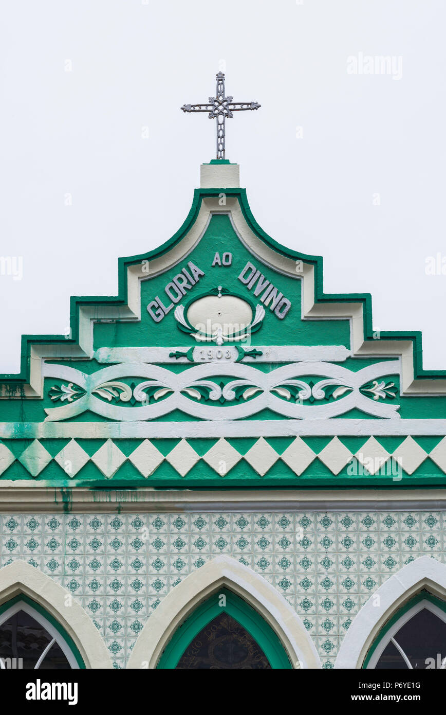 Portugal, Azores, Terceira Island, Altares, Altares Imperio chapel ...
