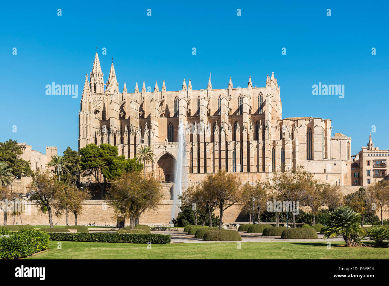 The Cathedral of Santa Maria of Palma or Catedral de Santa Maria de ...