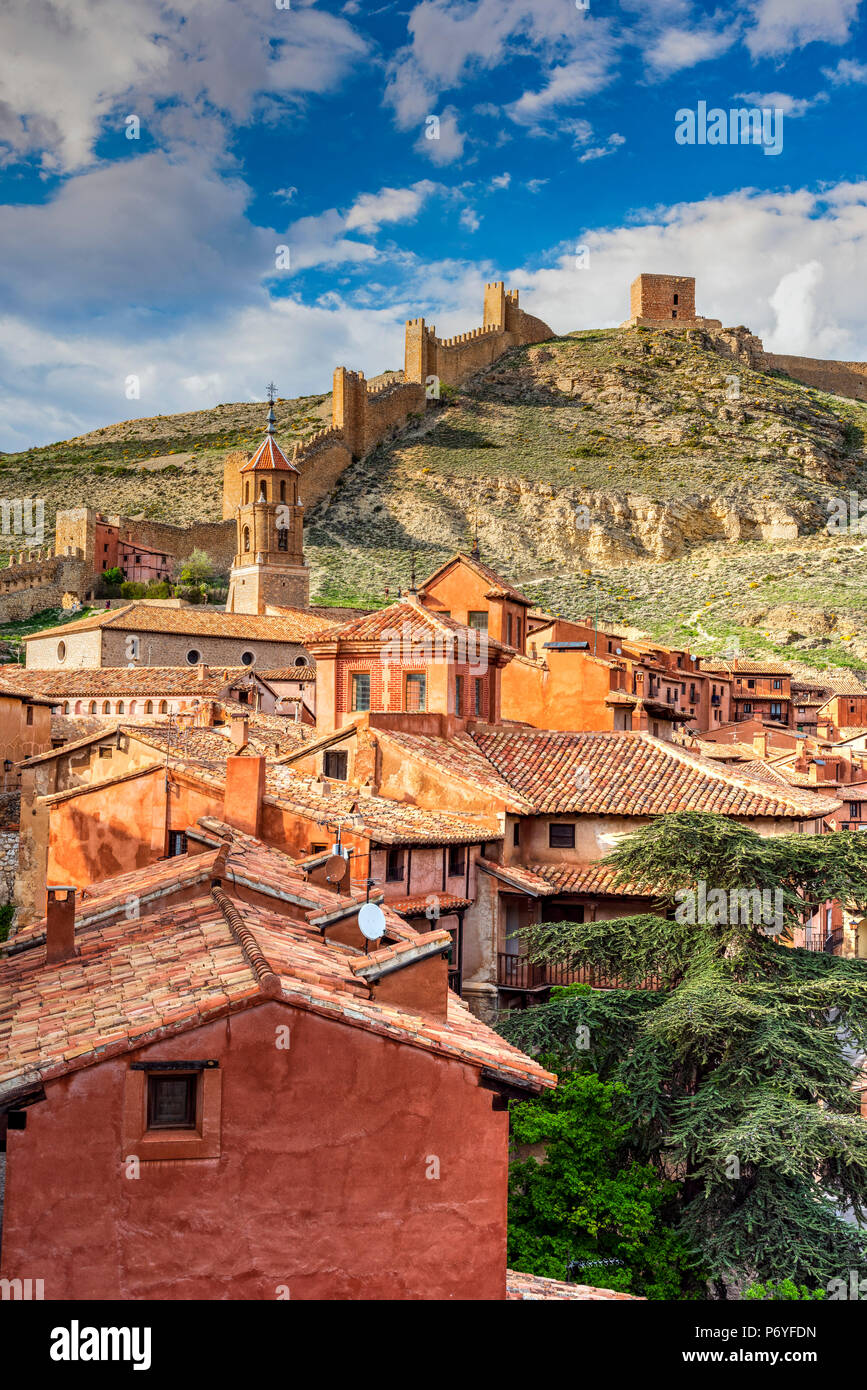 Albarracín andador tower hi-res stock photography and images - Alamy