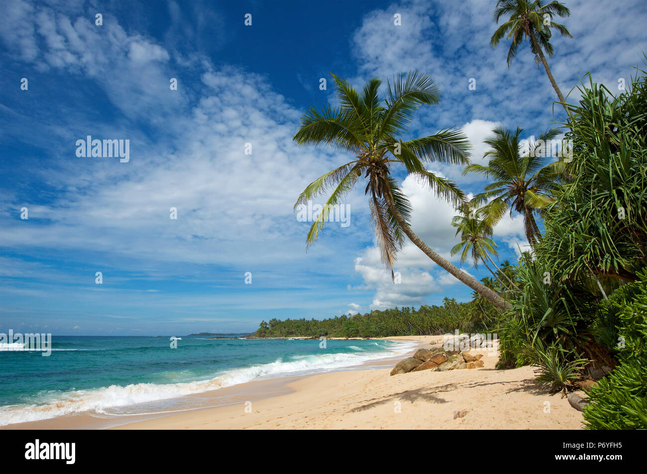 Beach, Tangalle, Sri Lanka Stock Photo - Alamy