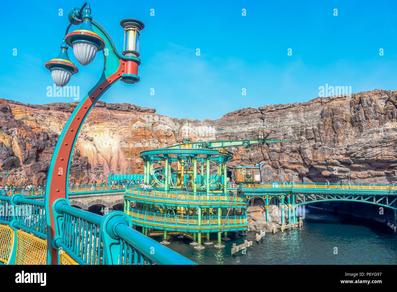 Mysterious Island attraction in Tokyo Disneysea located in Urayasu ...