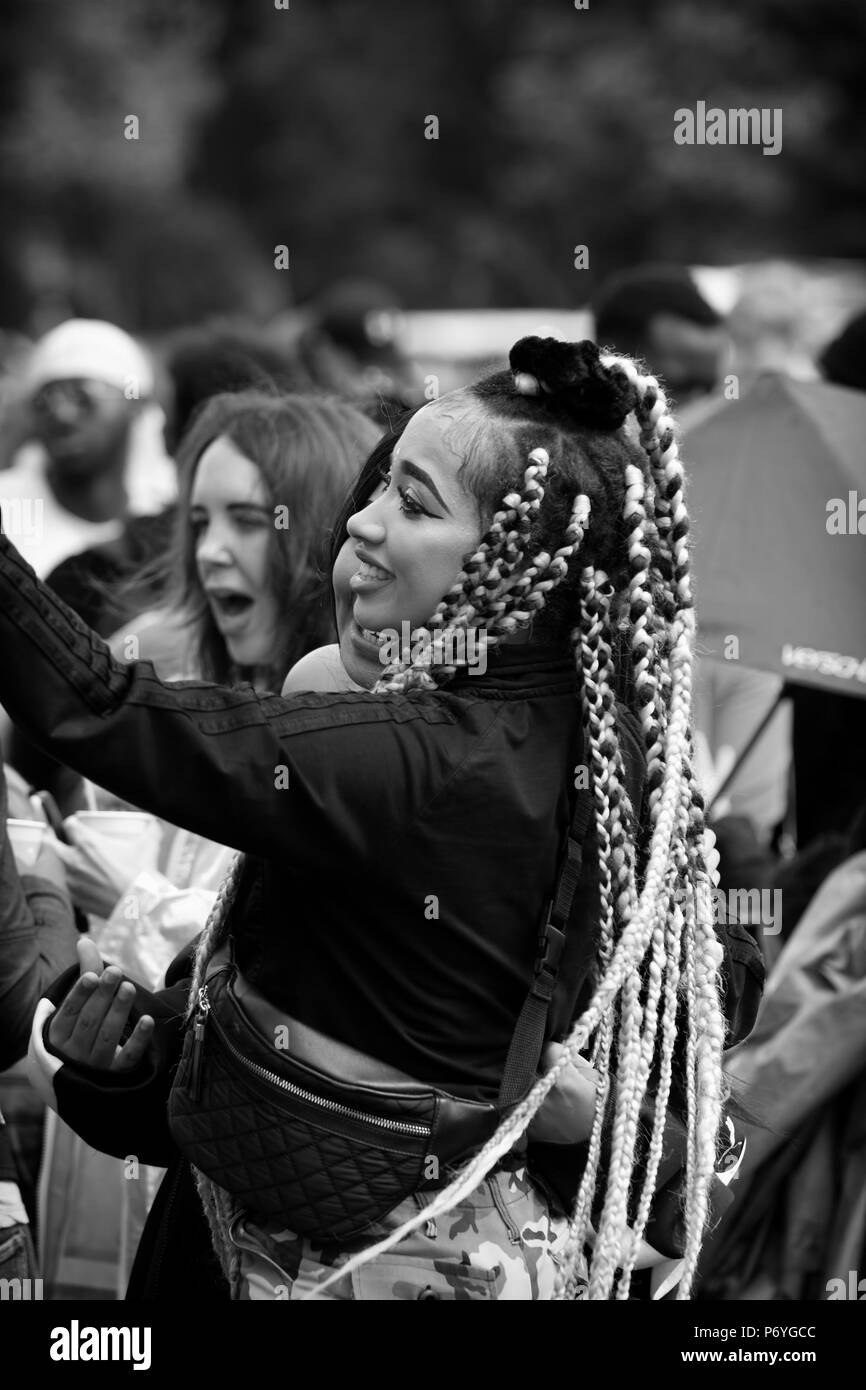 African people crowd Black and White Stock Photos & Images - Alamy