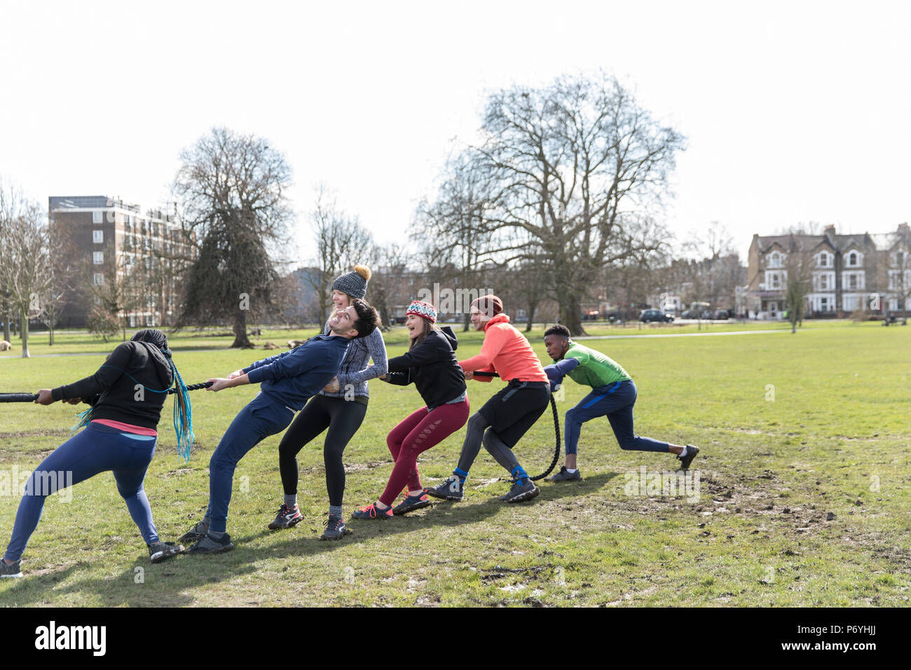 Pulling rope hi-res stock photography and images - Alamy