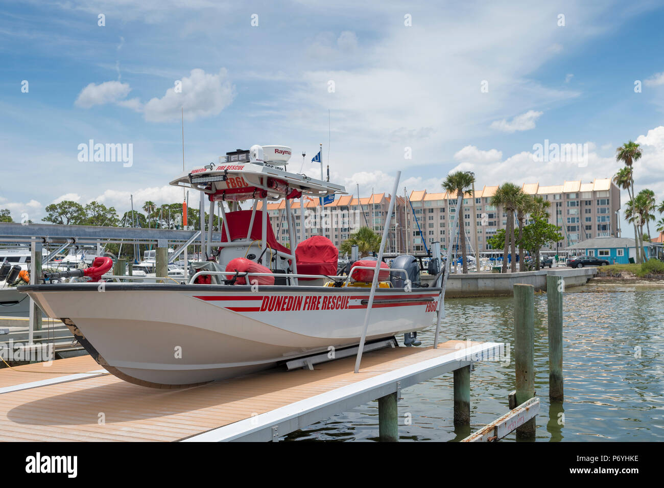 Firefighting boat on patrol hi-res stock photography and images - Alamy
