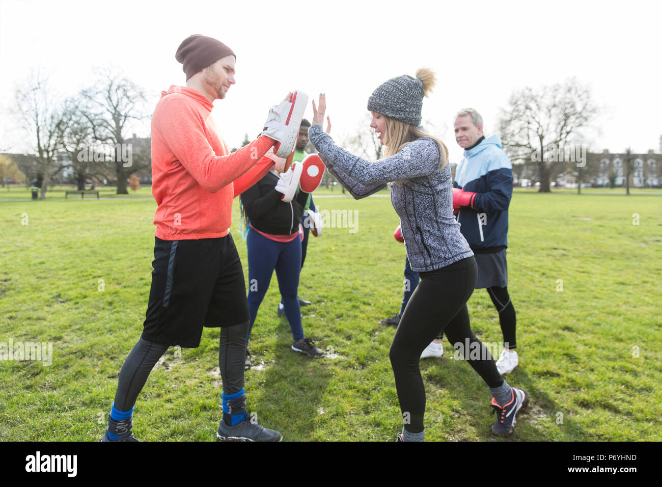 Boxing instructor hi-res stock photography and images - Alamy