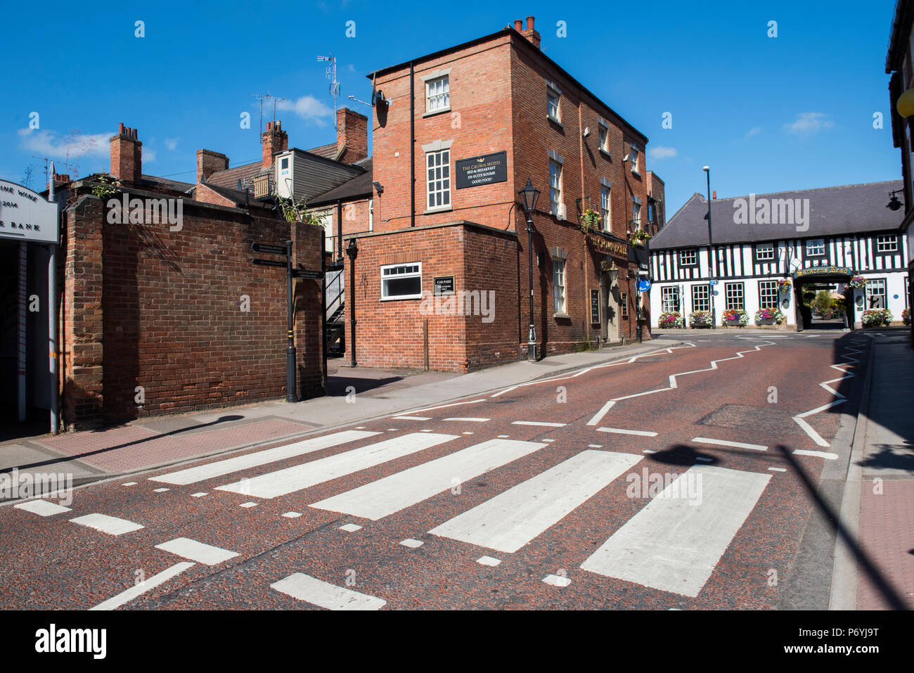 Church Street in Southwell, Nottinghamshire England UK Stock Photo - Alamy