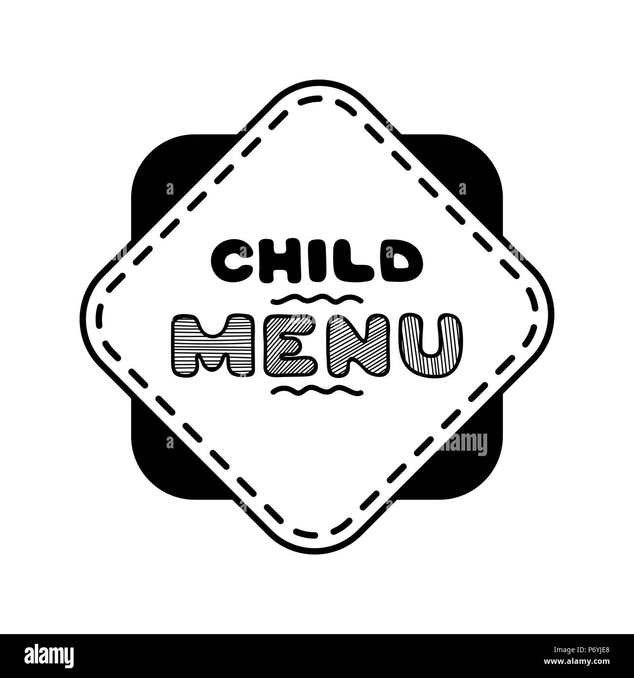Cafe menu omelette Stock Vector Images - Alamy