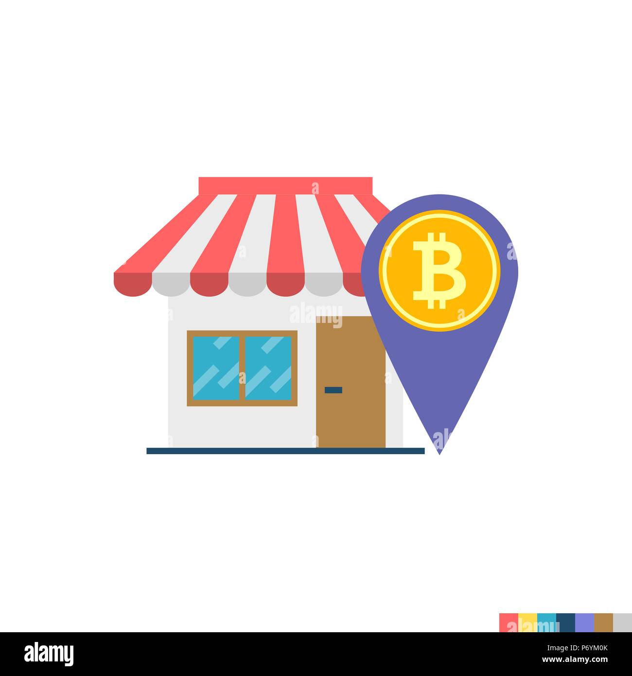 Accepted shop Stock Vector Images - Alamy