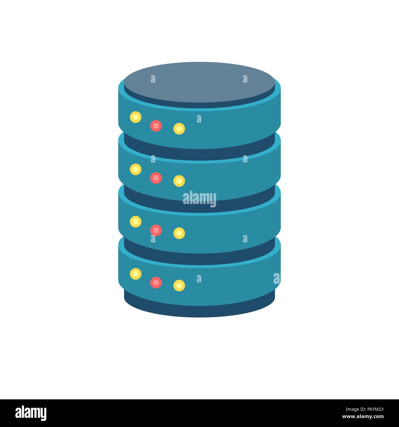 Server Vector Icon Stock Vector Image & Art - Alamy