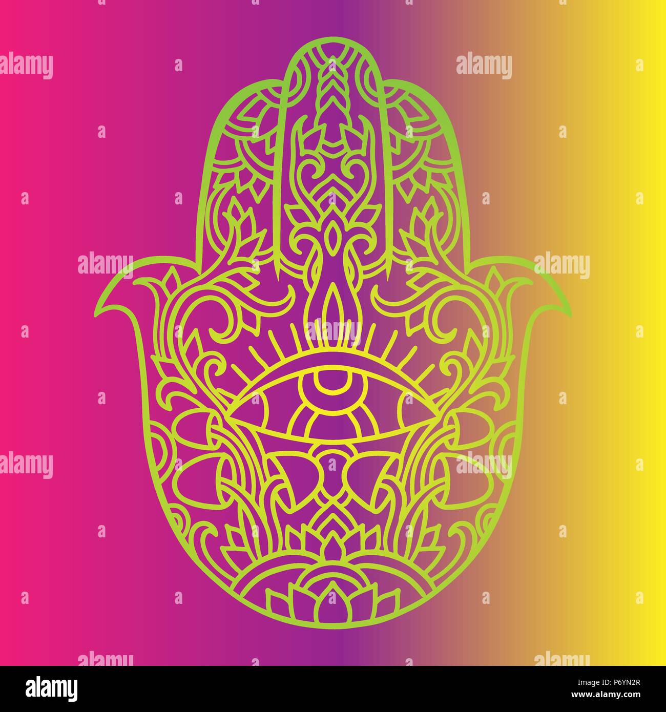 Third Eye Hand Symbol