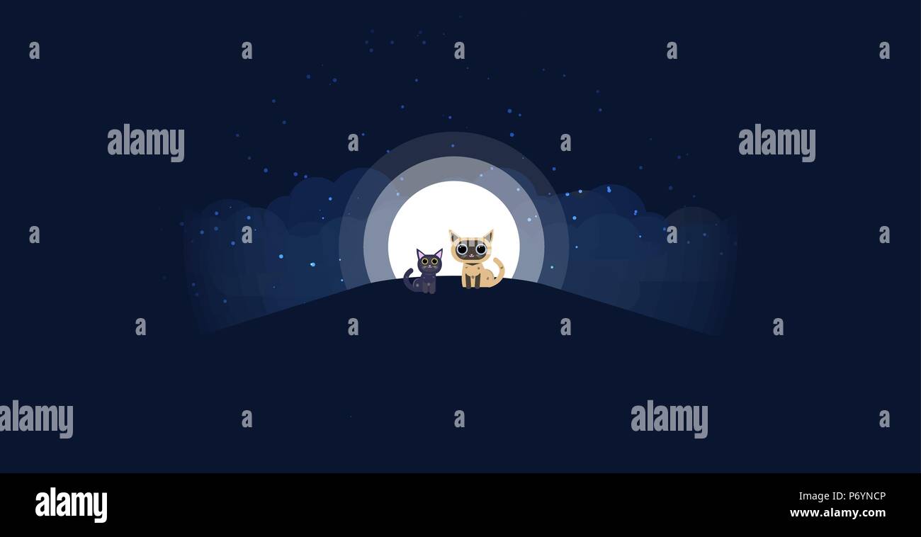 Cat figure on roof Stock Vector Images - Alamy