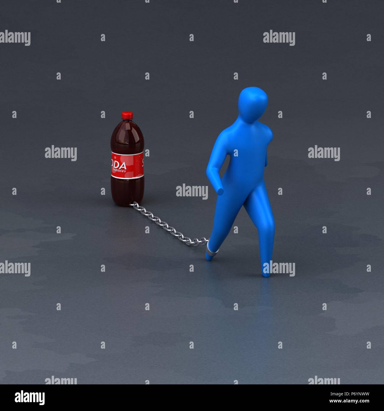 Burden symbol - 3D Illustration Stock Photo - Alamy