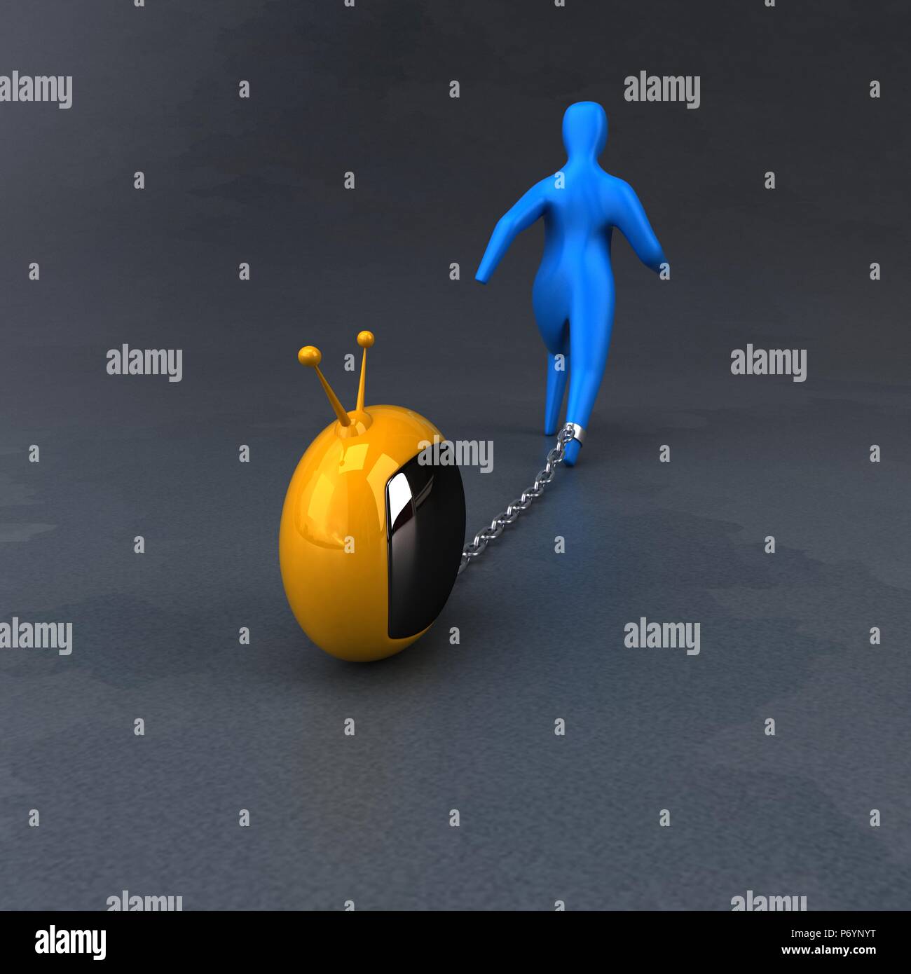 Burden symbol - 3D Illustration Stock Photo - Alamy