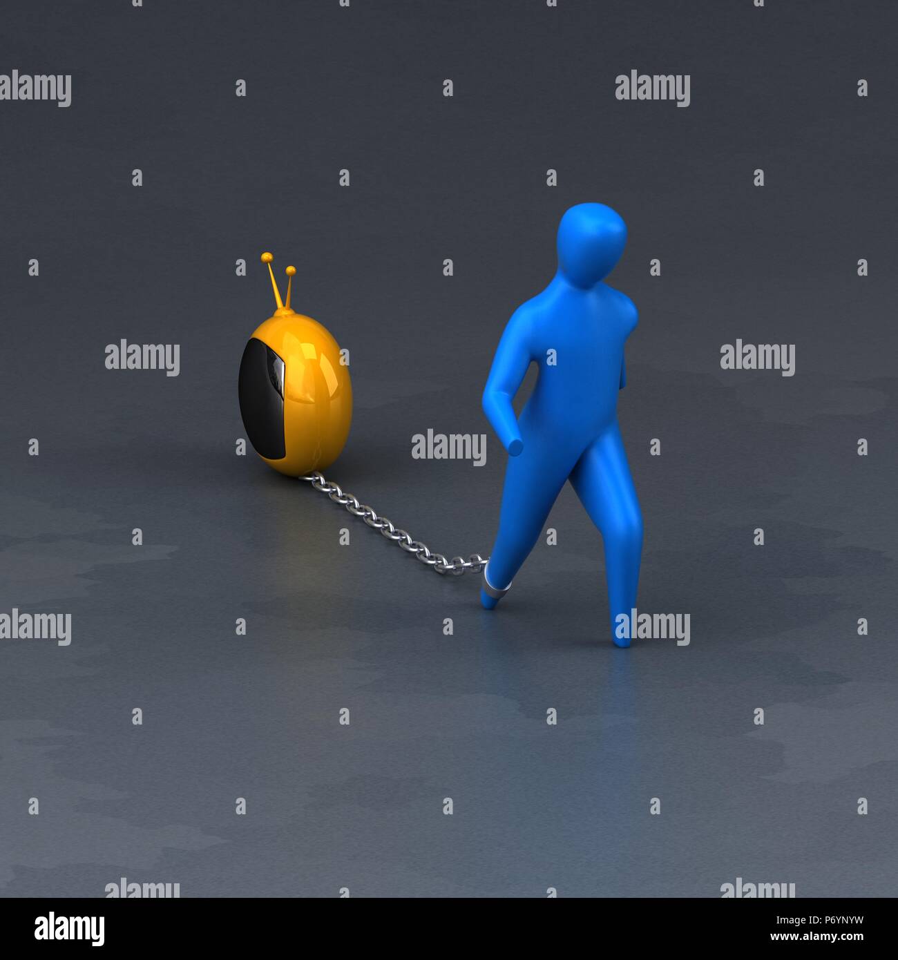 Burden symbol - 3D Illustration Stock Photo - Alamy