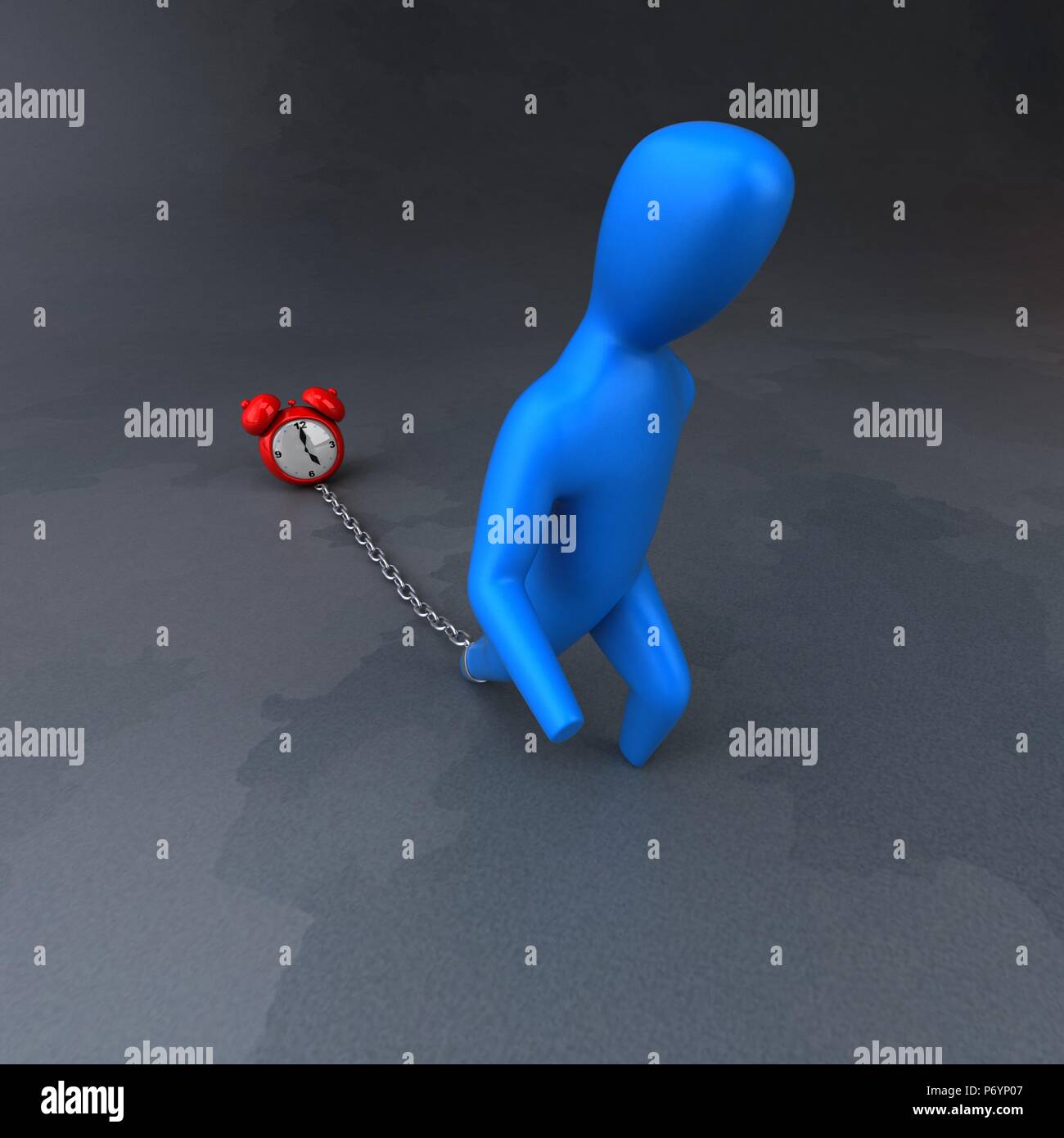 Burden symbol - 3D Illustration Stock Photo - Alamy