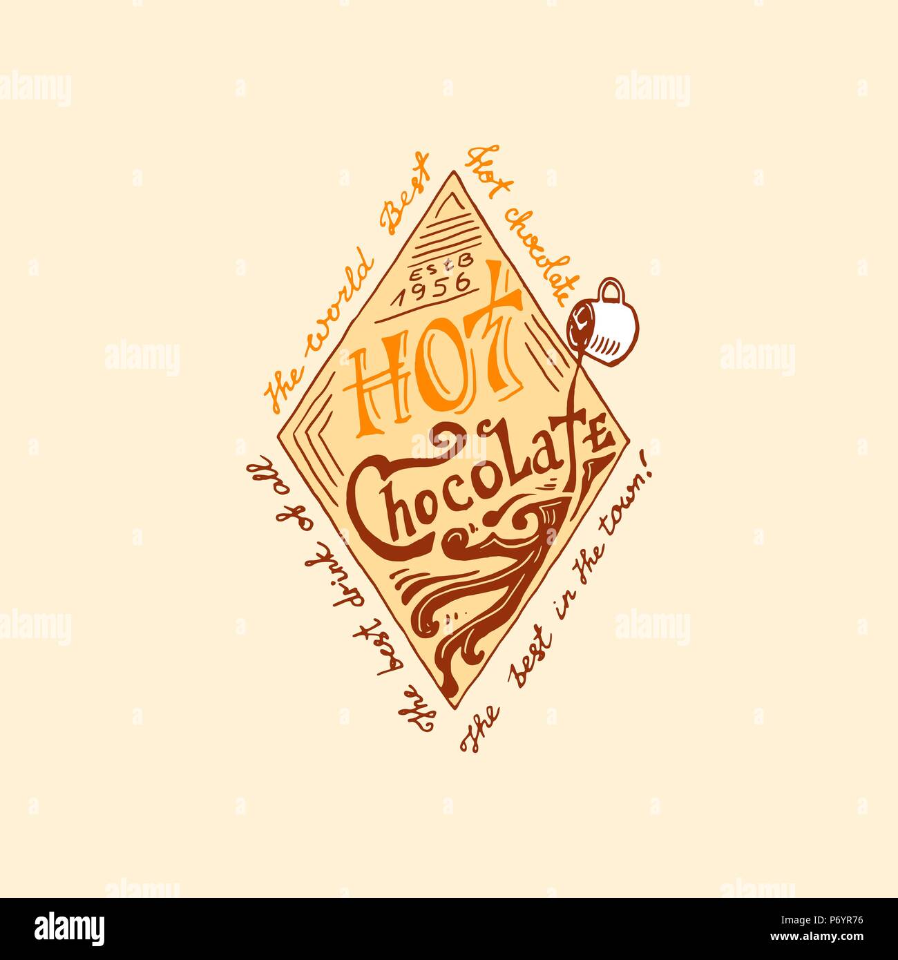 Vintage Chocolate Logo