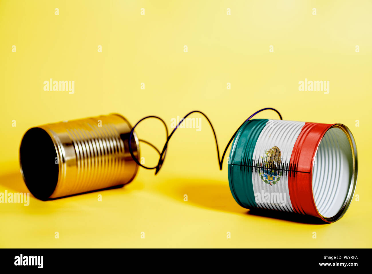 Tin Can String Retro Stock Photos & Tin Can String Retro Stock Images ...