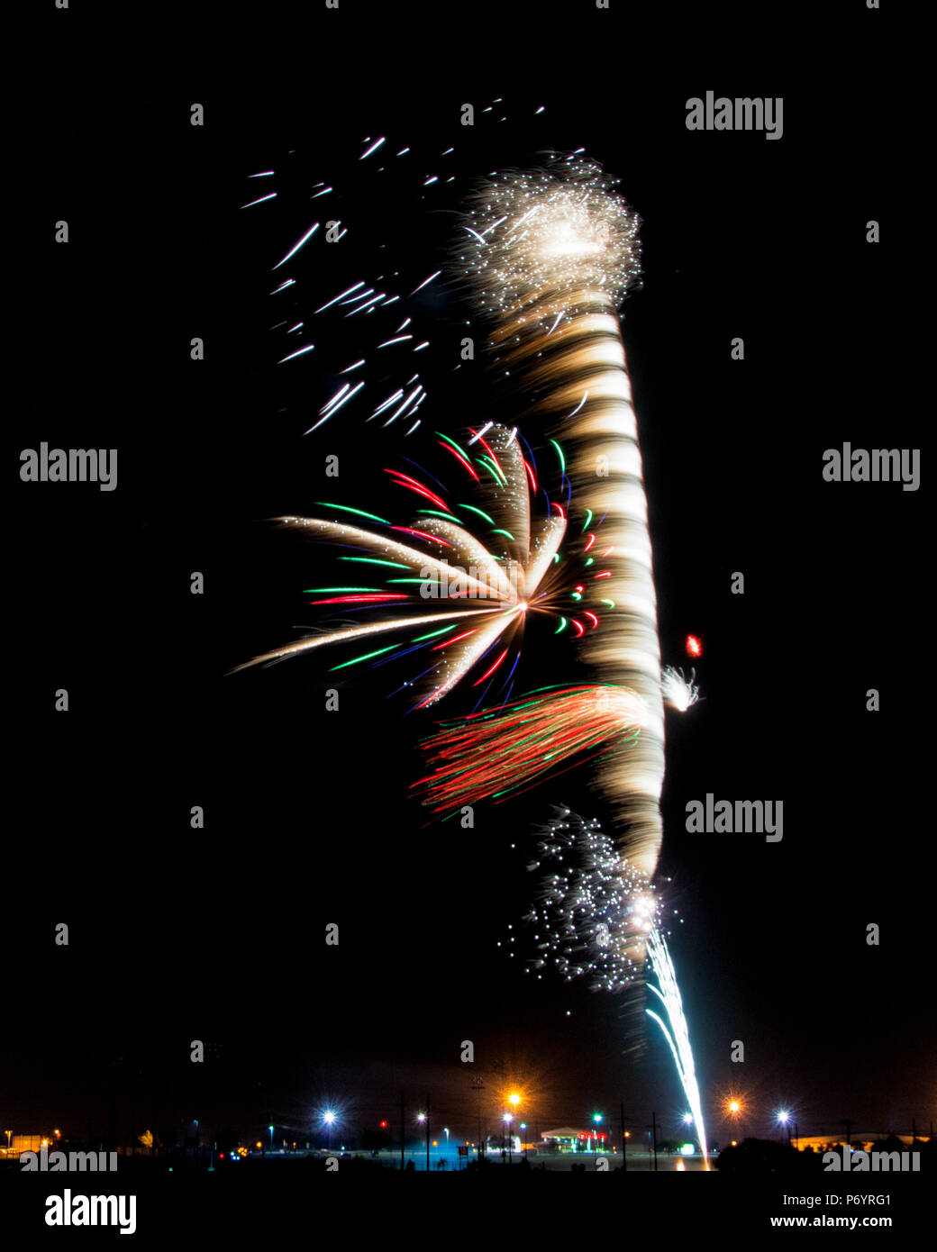 Tall Phallus Shaped Fireworks display Stock Photo - Alamy