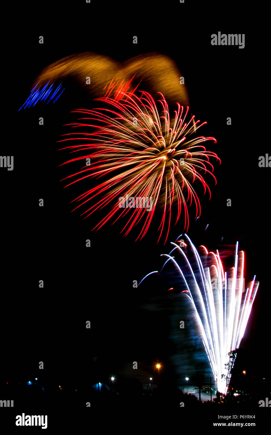 Fourth of july dog fireworks hi-res stock photography and images - Alamy